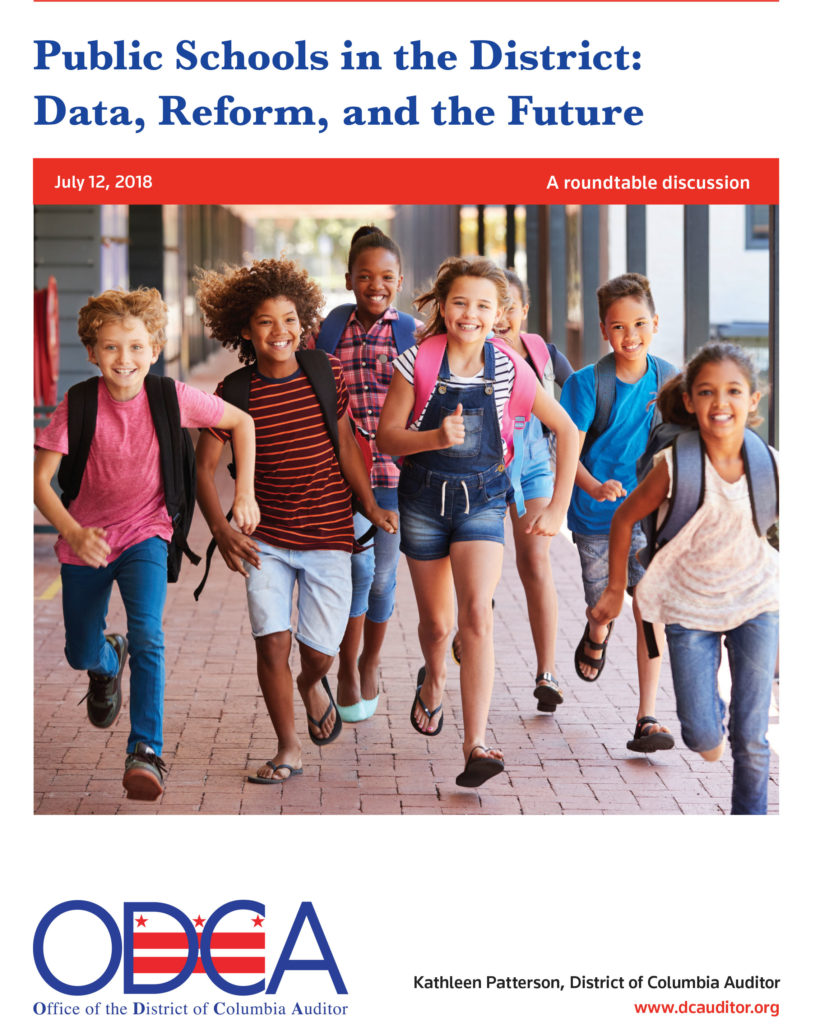 Public Schools in the District: Data, Reform, and the Future - Office ...