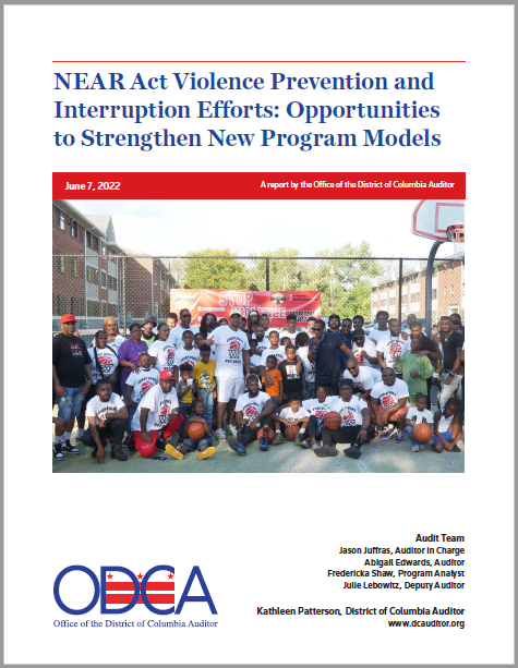 NEAR Act Violence Prevention and Interruption Efforts: Opportunities to ...